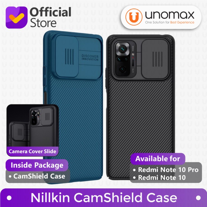 Jual Case Xiaomi Redmi Note 10 Pro/Note 10 Nillkin Camshield Camera ...