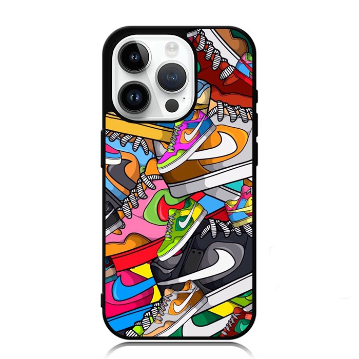 Jual Casing Case iPhone 15 Plus Pro Max Nike Hypebeast Shoes P0287 ...