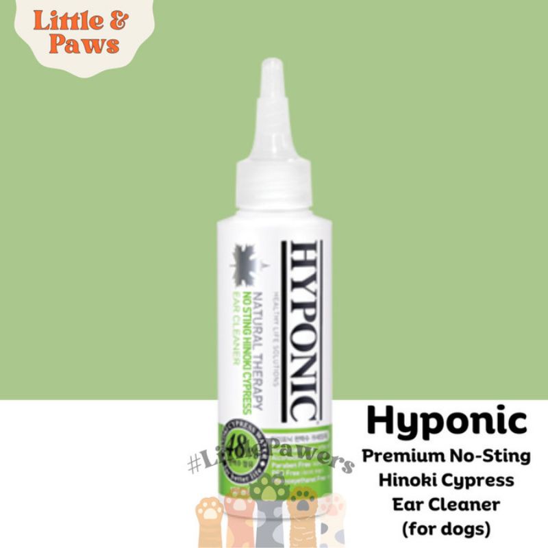 Jual Hyponic - Premium No-Sting Hinoki Cypress Ear Cleaner (for dogs ...
