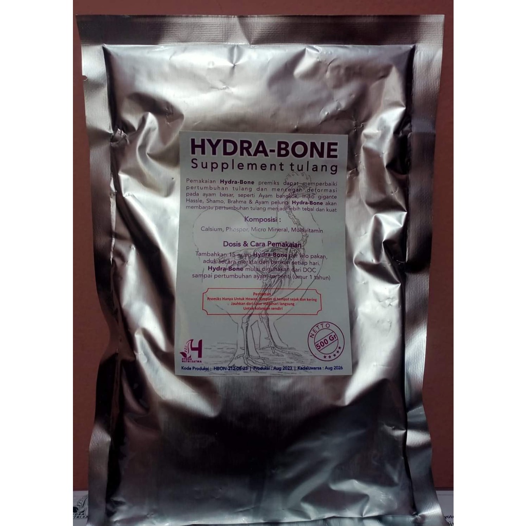 Jual HYDRA BONE SUPPLEMENT TULANG Kemasan 500 Gr | Shopee Indonesia