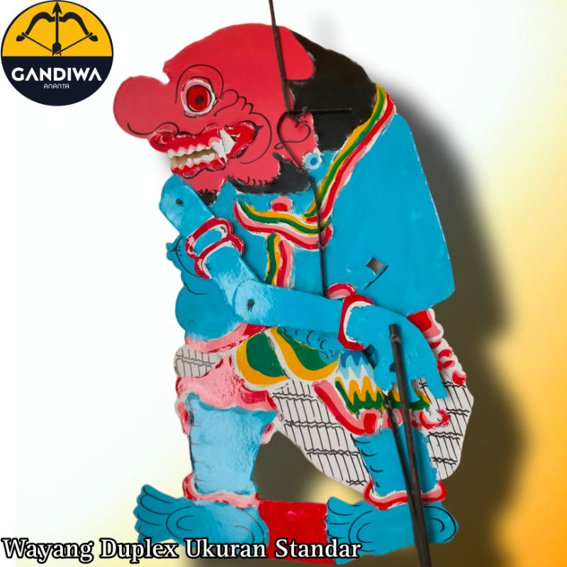 Jual wayang Duplex Buto punuk biru by Gandiwa Ananta | Shopee Indonesia