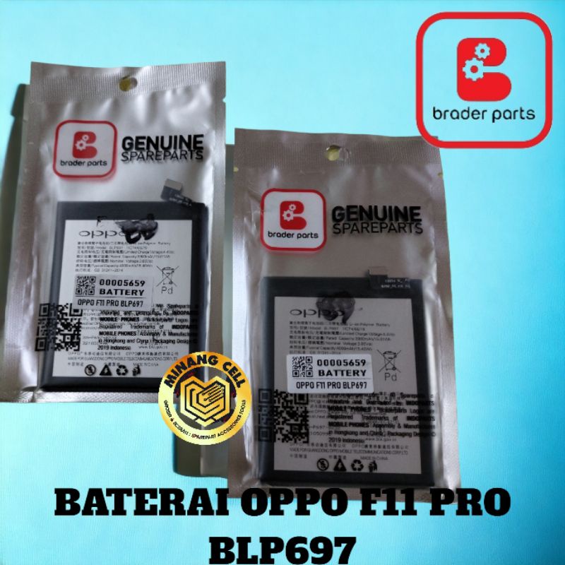 Jual BATERAI OPPO F11 PRO ( BLP697 ) | Shopee Indonesia