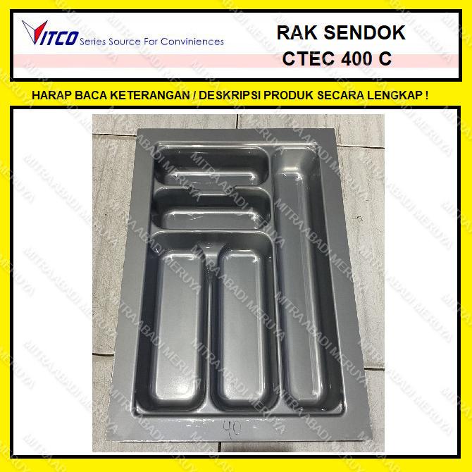 Jual Rak Sendok Laci VITCO CTEC 400 C LACI SENDOK | Shopee Indonesia