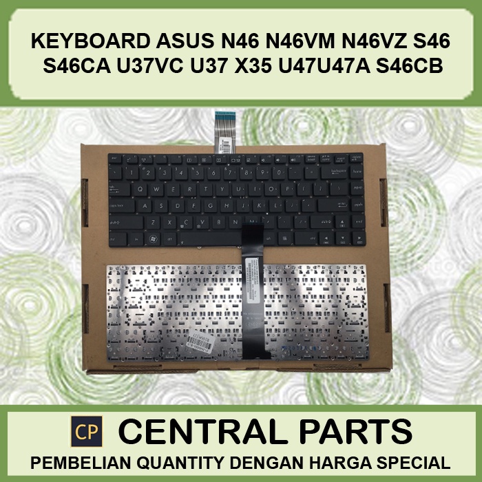 Jual Keyboard Laptop Asus N46 N46VB N46VJ N46VM N46VZ | Shopee Indonesia