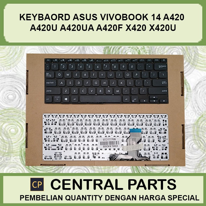 Jual Keyboard Laptop Asus Vivobook 14 A420 A420u A420ua A420f X420 X420u X420ua | Shopee Indonesia