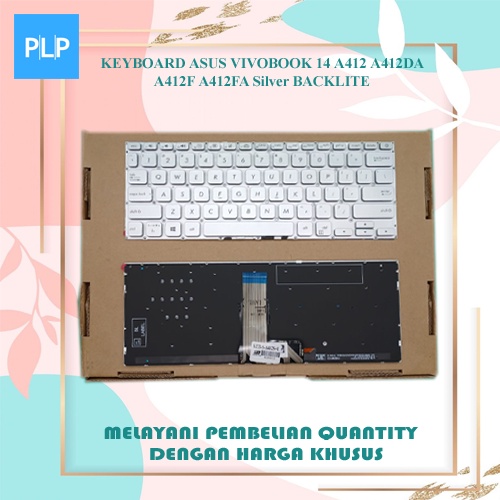 Jual Keyboard Laptop Asus Vivobook 14 A412 A412DA A412F A412FA Silver ...