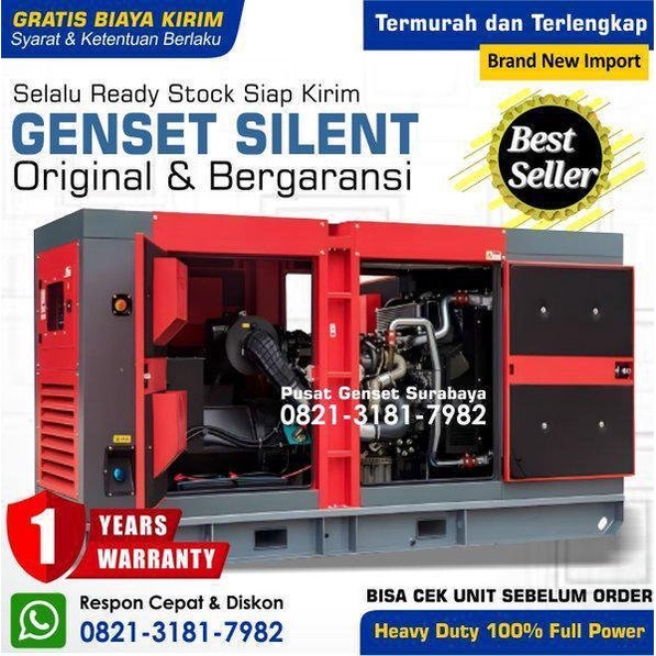 Jual Genset Silent 450 Kva Perkins Cummins isuzu Emerald | Shopee Indonesia