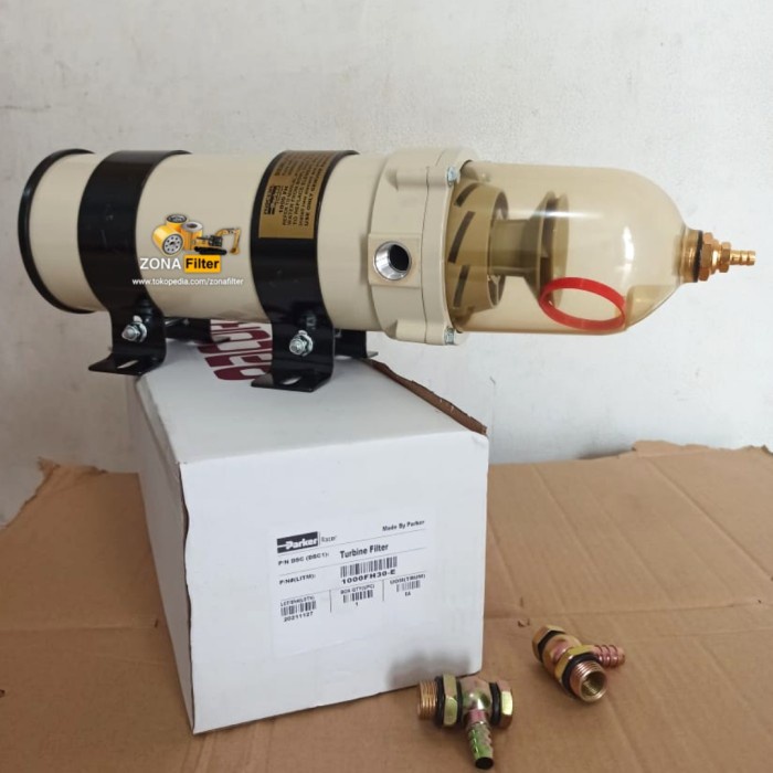 Jual Filter Racor 1000FH 1000FG Diesel Fuel Filter Water Separator Flow ...