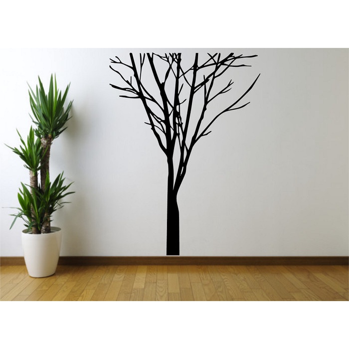 Jual Stiker Unik Dinding Rumah Kaca Office Wall Sticker Winter Tree ...