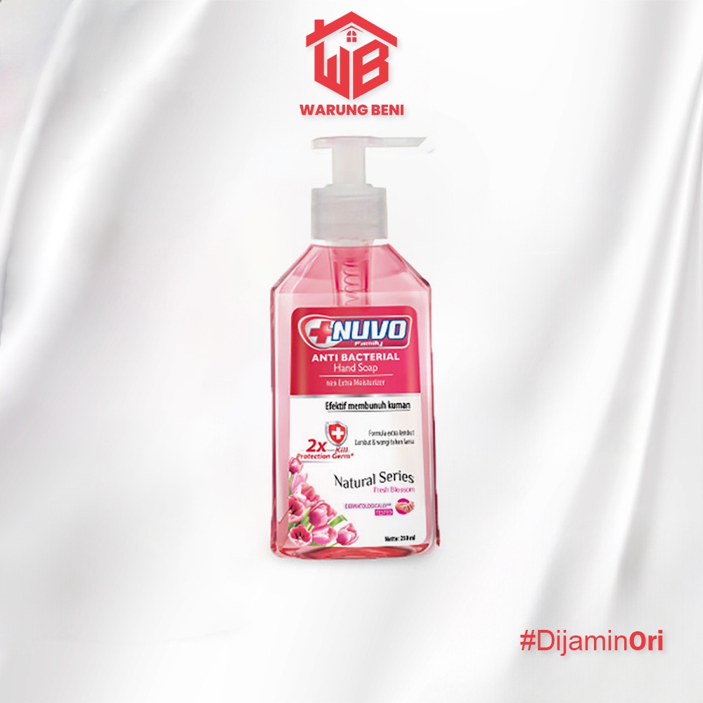 Jual Nuvo Sabun Cuci Tangan Fresh Blossom Botol 250 ml | Shopee Indonesia