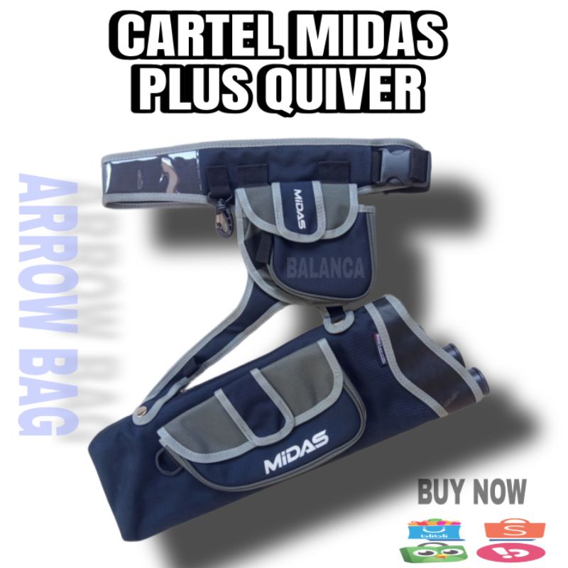 Jual CARTEL Midas Plus Quiver - Arrow Bag - Tas Anak Panah Olahraga ...