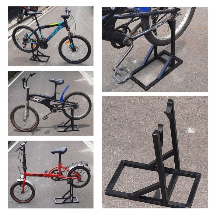 Jual Standar Parkir Sepeda Treadmill Service 4In1 Bike Stand Paddock ...