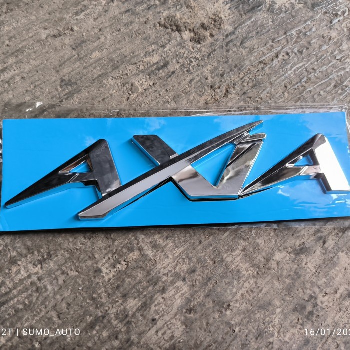 Jual emblem tulisan axia perodua axia agya ayla versi malaysia ...