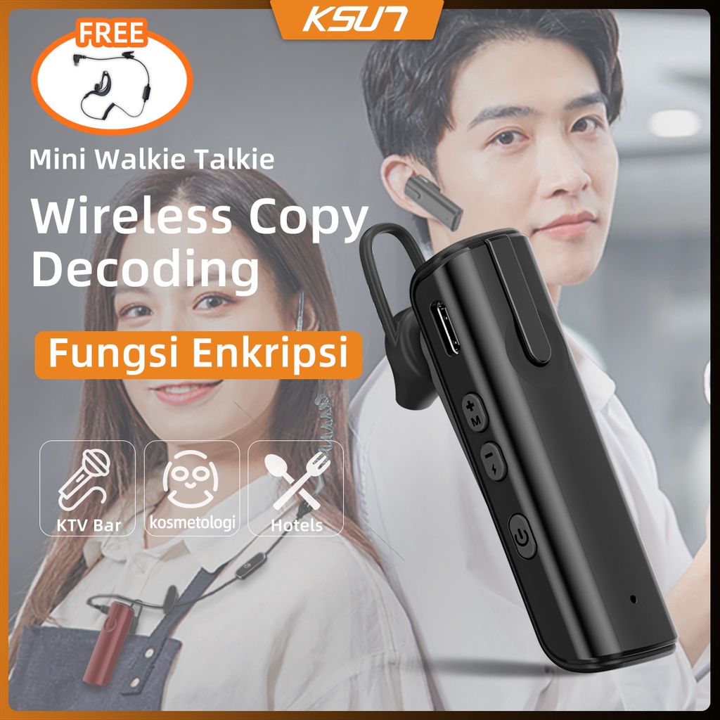 Jual KSUN X-TFSI Handy TalkieI V36 Wireless Mini Walkie Talkie Wireless ...