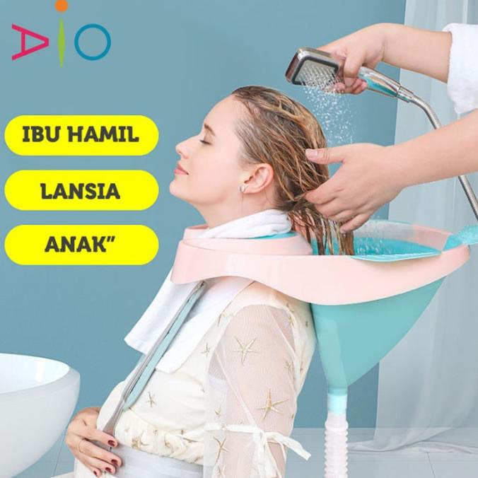 Jual Wasbak Portable Tempat Cuci Rambut Lipat Untuk Ibu Hamil Dan Lansia | Shopee Indonesia