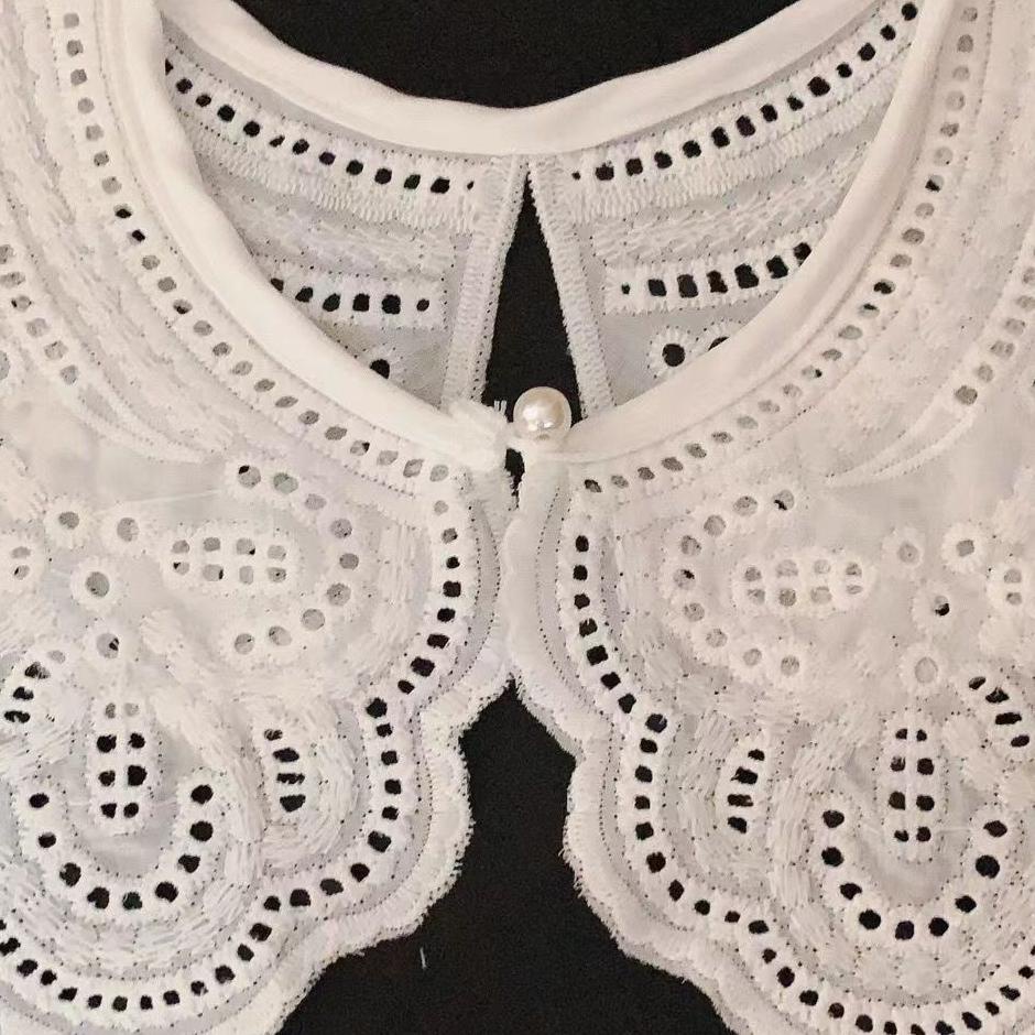 Jual Termurah Fake Collar/Kerah Palsu/Kerah Instan/Renda Kerah 2 Ply ...