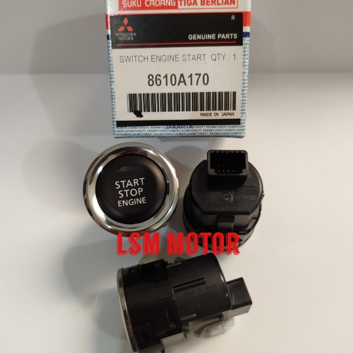 Jual Tombol Start Stop Engine Mitsubishi Xpander Original Kode Br01 ...