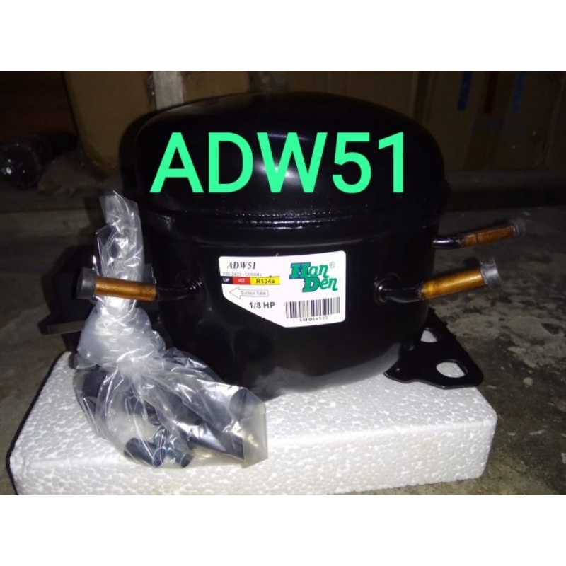 Jual KOMPRESOR KULKAS 1/8 pk HANDEN - compressor kulkas 1/8pk | Shopee ...
