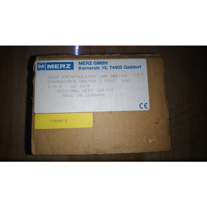 Jual Ohm Saklar Cam Switch Change Over Switch Merz 3 Pole 16A Standart ...