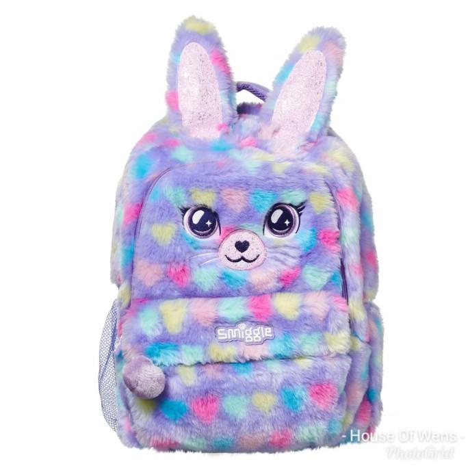 Jual New Smiggle Fluffy Hop Backpack - Tas Backpack Smiggle Pengiriman ...
