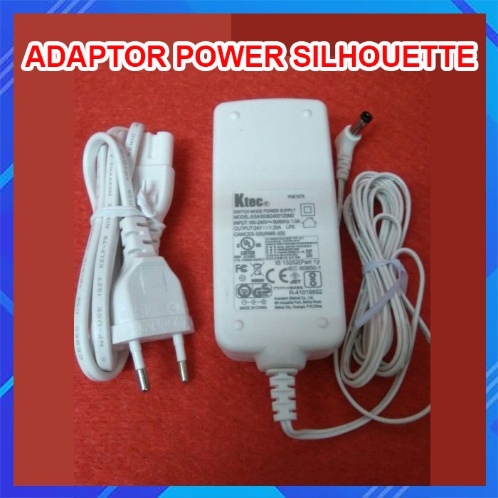 Jual Guid Adaptor Kabel Power Cord Silhouette Cameo Portrait Curio/Ac ...