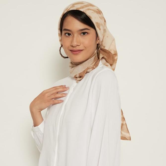 Jual BINZU Arashi Hijab Cokelat | Shopee Indonesia