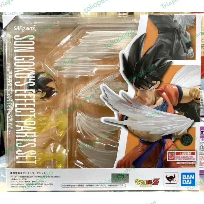 Jual Baru Shf Figuarts Dragon Ball Son Goku'S Effect Part Set_x000D ...