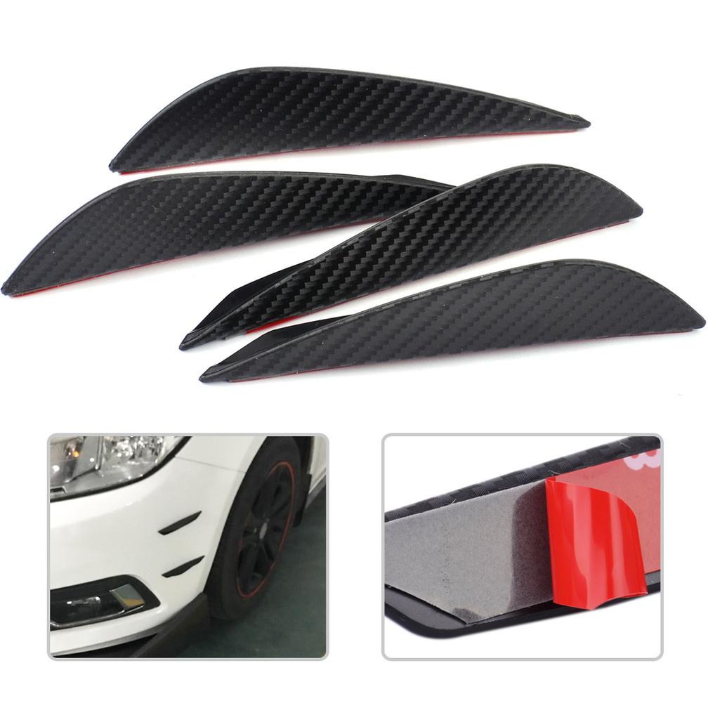 Jual Special - Karet Body Mobil Pelindung Body Carbon Front Bumper Fins ...