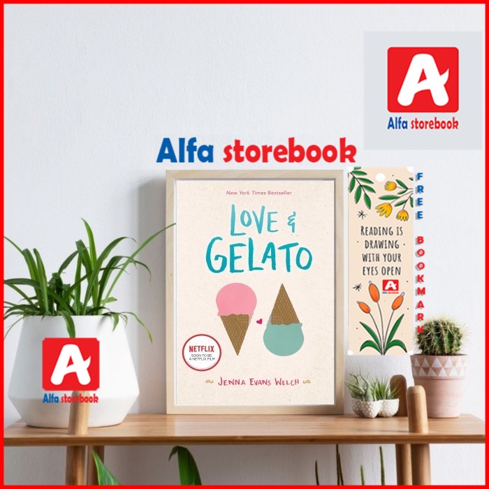 Jual Love & Gelato by Jenna Evans Welch-QR | Shopee Indonesia