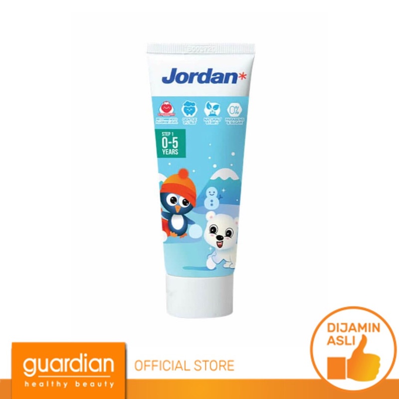 Jual Jordan Oral Care Kids Toothpaste Step 1 | Shopee Indonesia