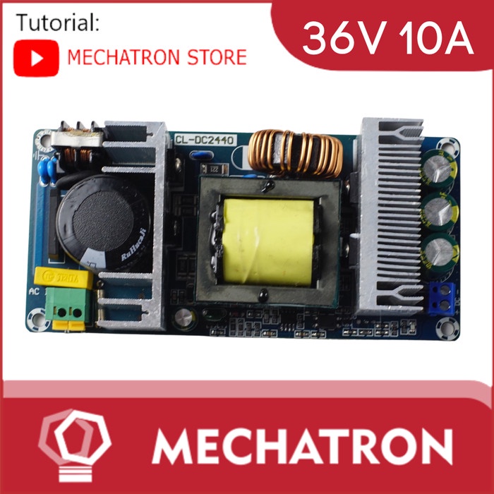 Jual Power Supply Switching 36V 10A Adaptor Ac-Dc Psu Smps Module 36 ...