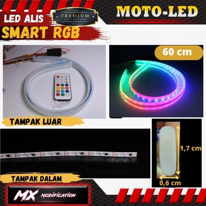 Jual led alis smart rgb 60 cm ( remote ) | Shopee Indonesia