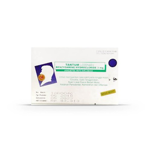 Jual Tantum Lozenges Box 12 Tablet | Shopee Indonesia