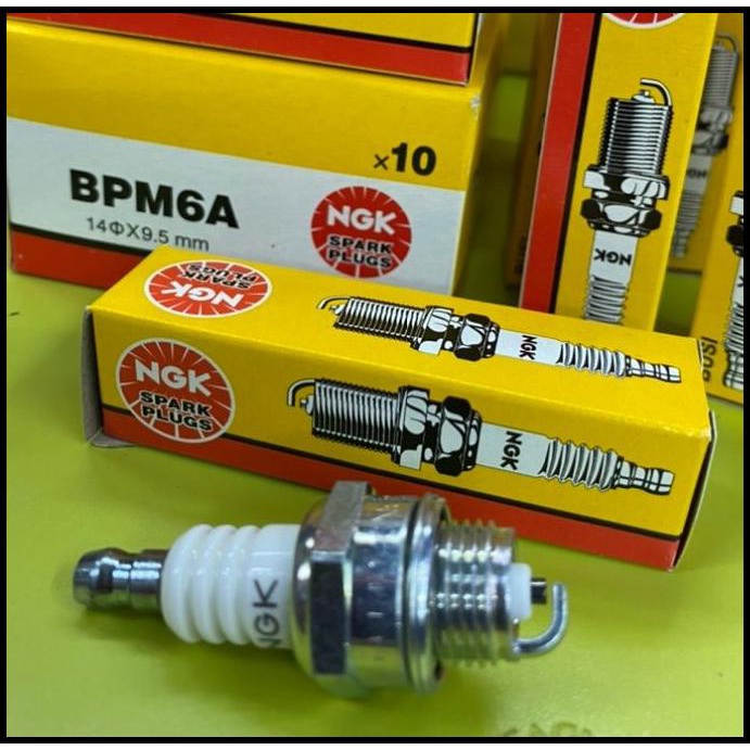 Jual TERBARU SPARK PLUG NGK BPM6A ORIGINAL BUSI MESIN PEMOTONG RUMPUT 2 TAK !!!!! | Shopee Indonesia