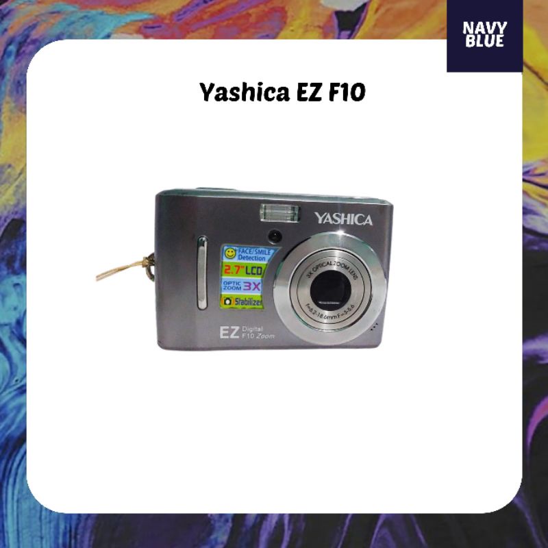 Jual Digicam Kamera Digital Kamera Pocket Yashica EZ F10 | Shopee Indonesia