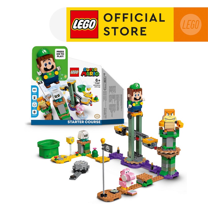 Jual LEGO Super Mario Adventures with Luigi Starter Course 71387 ...
