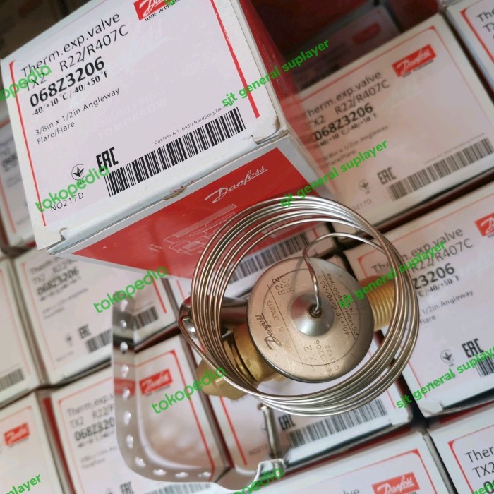 Jual THERMOSTATIC EXPANSION VALVE DANFOSS TX2 068Z3206 | Shopee Indonesia
