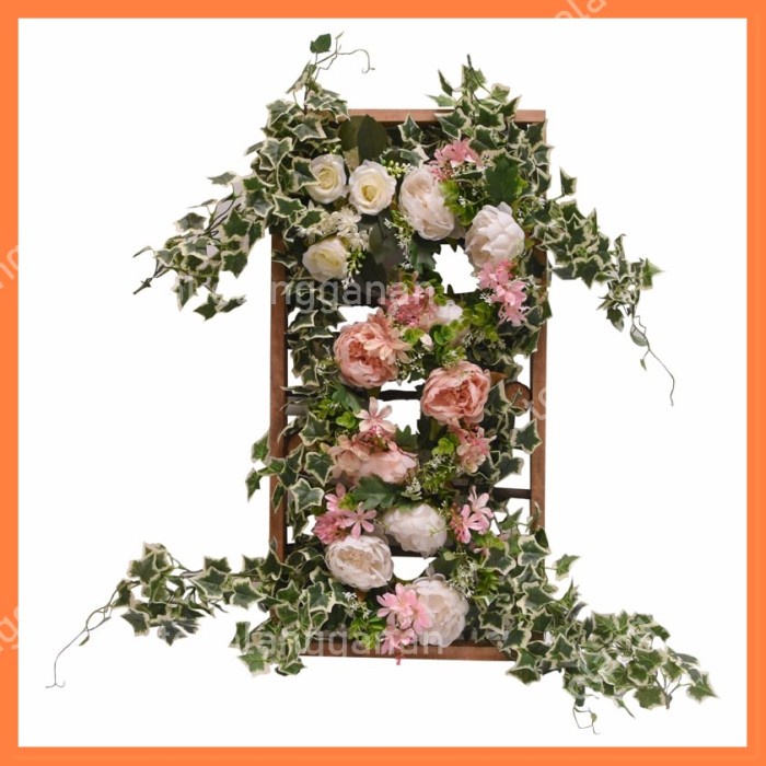 Jual Ready Arthome Tanaman Artifisial Plus Rangka Kayu Bisa Sameday ...