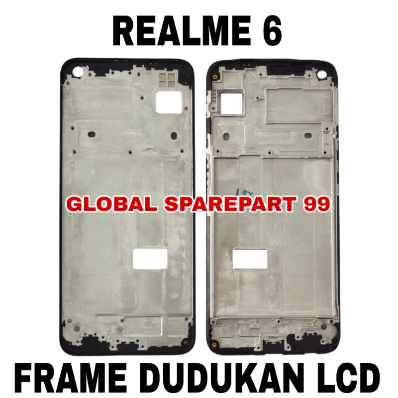 Jual FRAME / BEZEL / TULANG TENGAH TATAKAN LCD REALME 6 ORIGINAL ...