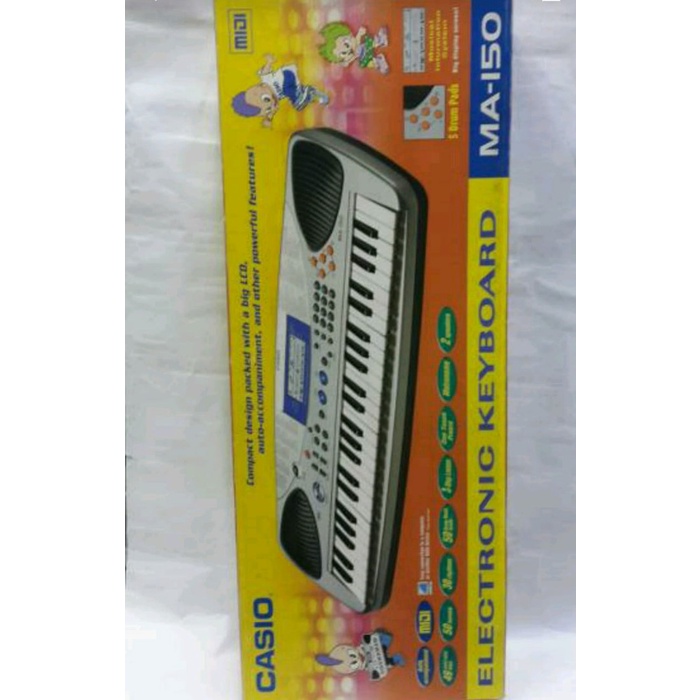 Jual New Ori Orgen Casio Ma 150 Electronic Keyboard Musical Limited | Shopee Indonesia