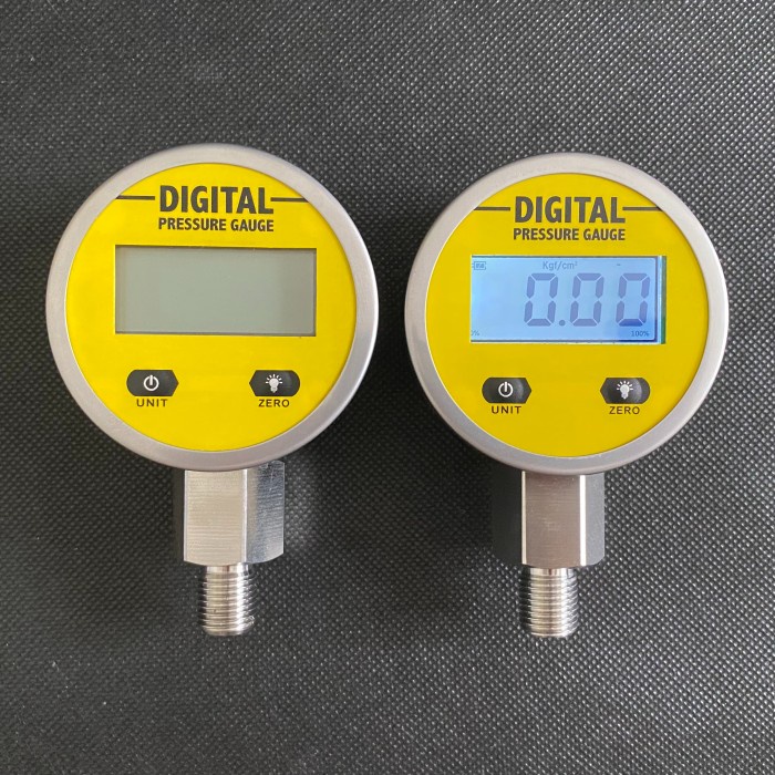 Jual Promo Pressure Gauge Digital Diameter 65Mm - Manometer Tekanan ...