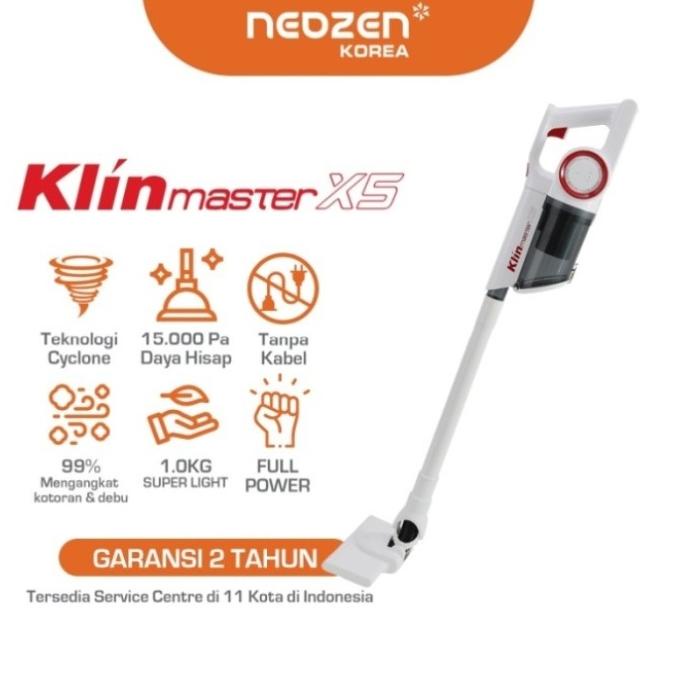 Jual Vacuum Cleaner Neozen X5 Klin Master Cordless / Penghisap Debu ...