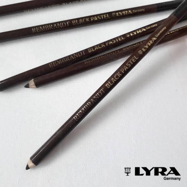Jual PENSIL SKETCH LYRA REMBRANDT BLACK PASTEL | Shopee Indonesia