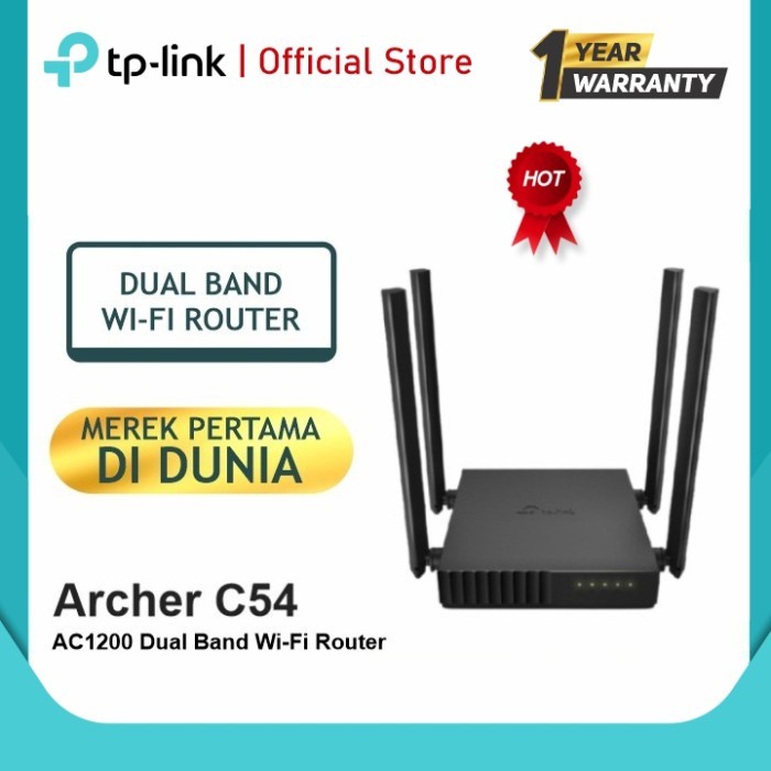 Jual Tp-link Archer C54 AC1200 Dual Band Wi-Fi Router | Shopee Indonesia