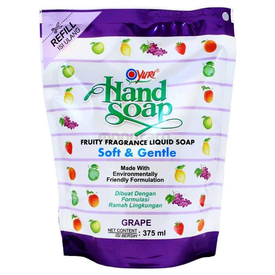 Jual Yuri Hand Soap Grape Ref 375Ml | Shopee Indonesia
