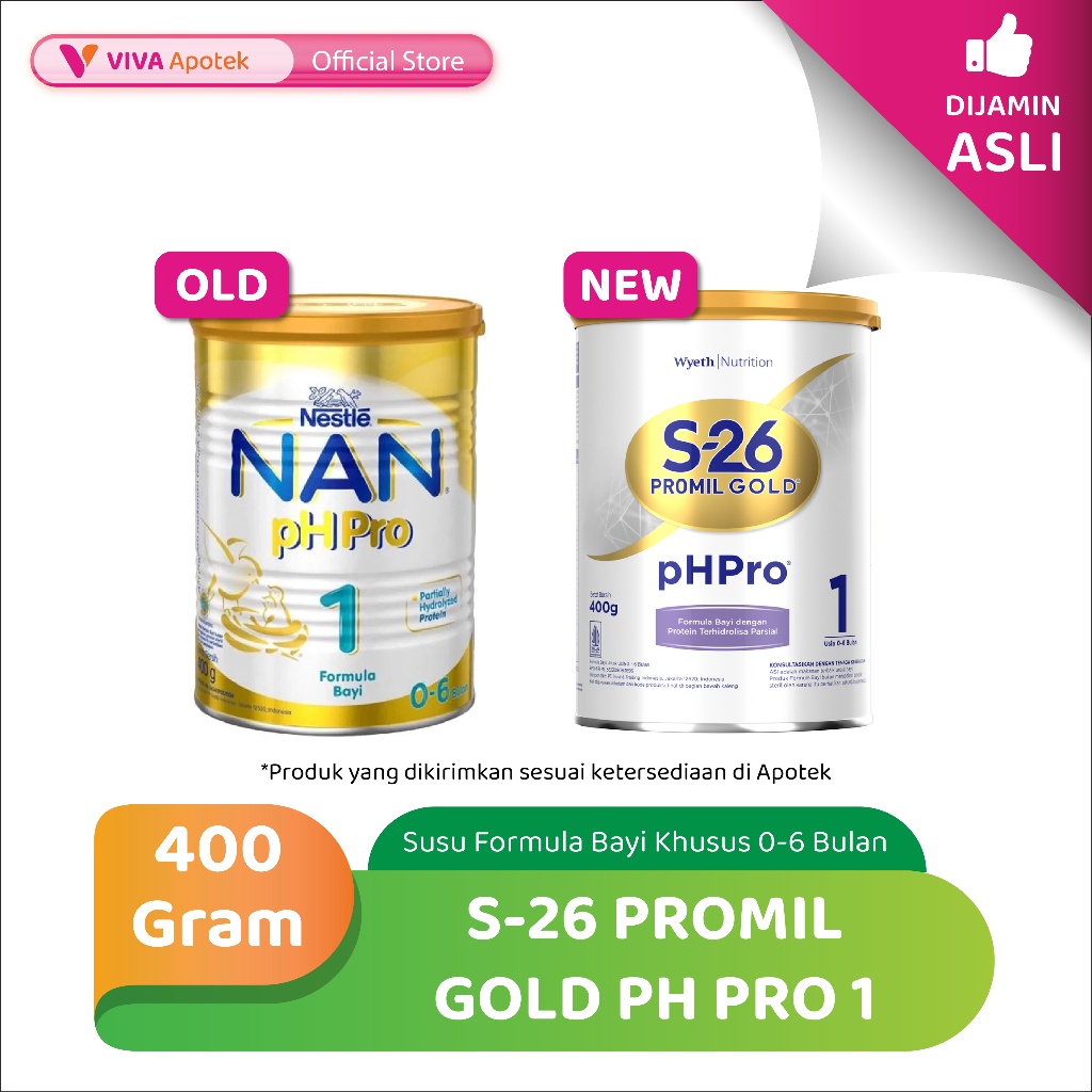 Jual S-26 Promil Gold PH Pro 1 Susu Formula Bayi Khusus 0-6 Bulan (400 ...