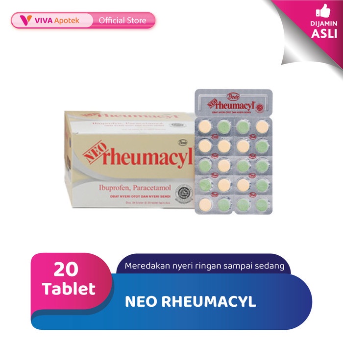 Jual Neo Rheumacyl Membantu Meredakan Nyeri Otot (20 Tablet) | Shopee ...