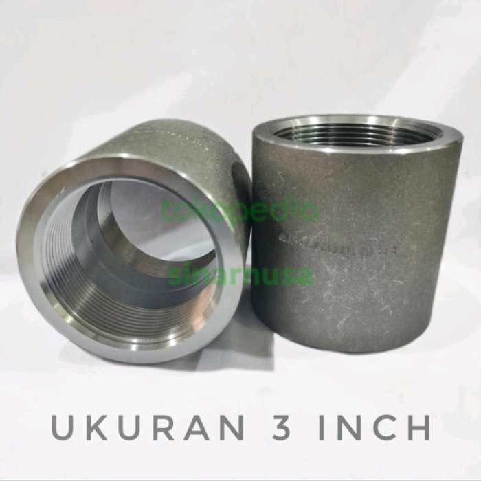 Jual Sale Socket Coupling Besi A105 3000 Psi Fnpt 3 Inchi Dn 80 Diskon ...