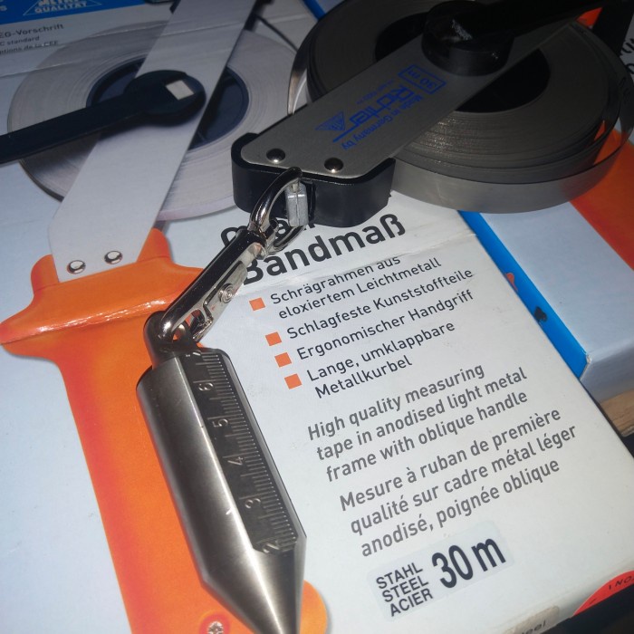 Jual Original Richter 30M Sounding Tape Meteran Minyak Stainless Steel ...