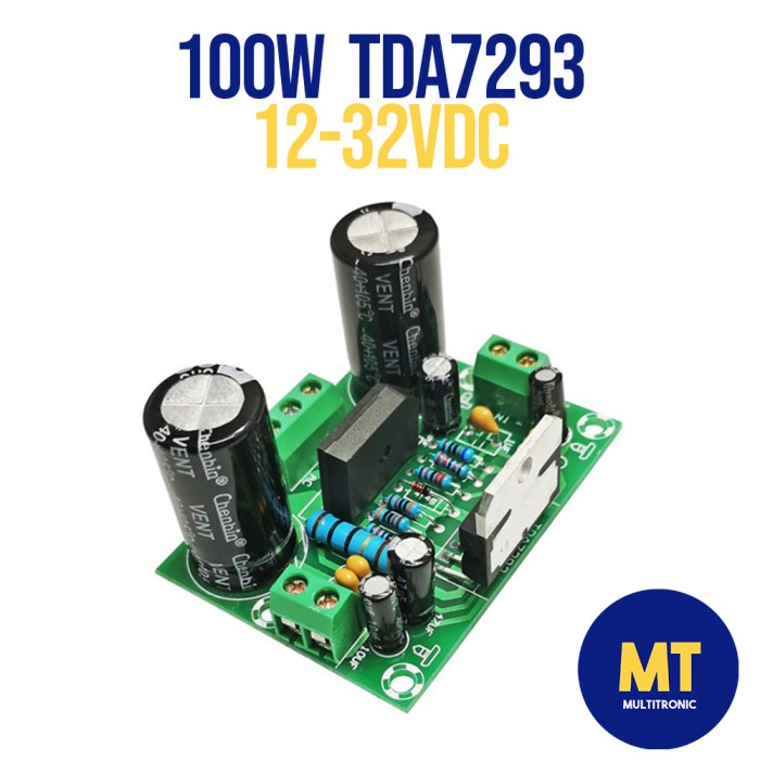 Jual Power amplifier mono 100W TDA7293 12-32VDC (170) | Shopee Indonesia